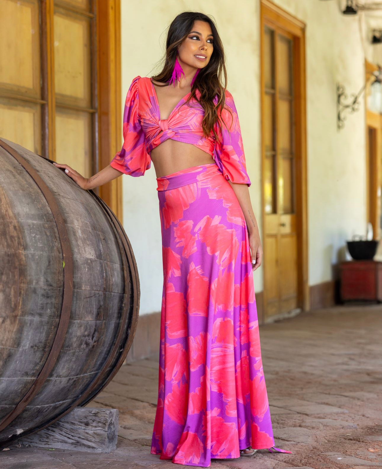 Conjunto Lua Mallorca Magenta – Ay de Mi