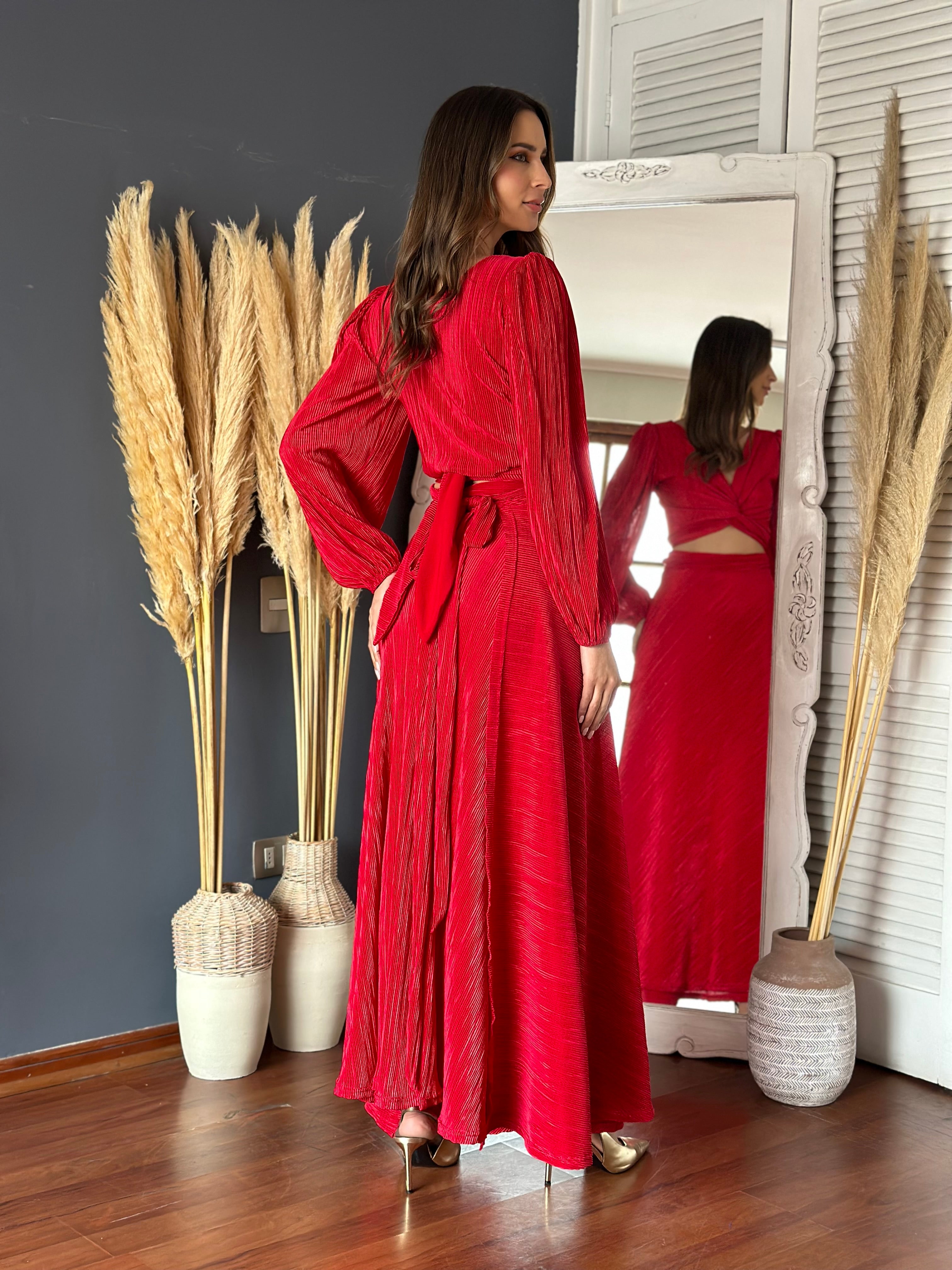 Conjunto Lua Bodre Rojo – Ay de Mi